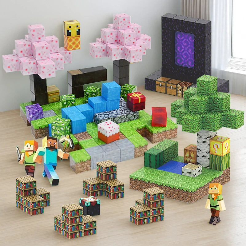 Magnetic World Building Blocks – Playtastic Toys